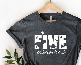 5th Dinosaur Birthday | Etsy