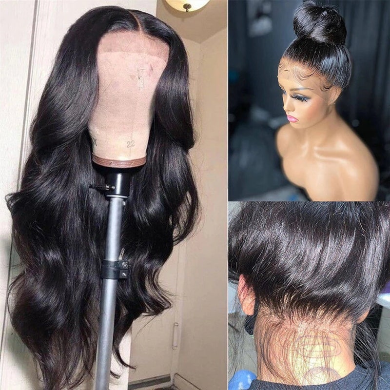 Full Lace Wig Human Hair - Etsy