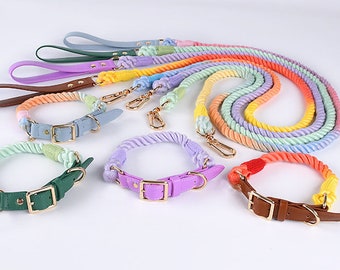 Rope Dog Collar - Etsy