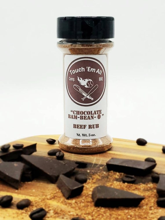 Chocolate Bam-bean-o Beef Rub - Etsy