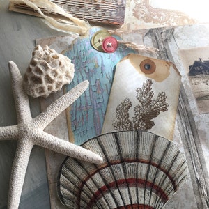 HAMPTONS, Sea Theme Printable Journal, Sea Junk Journal, Seaside ...