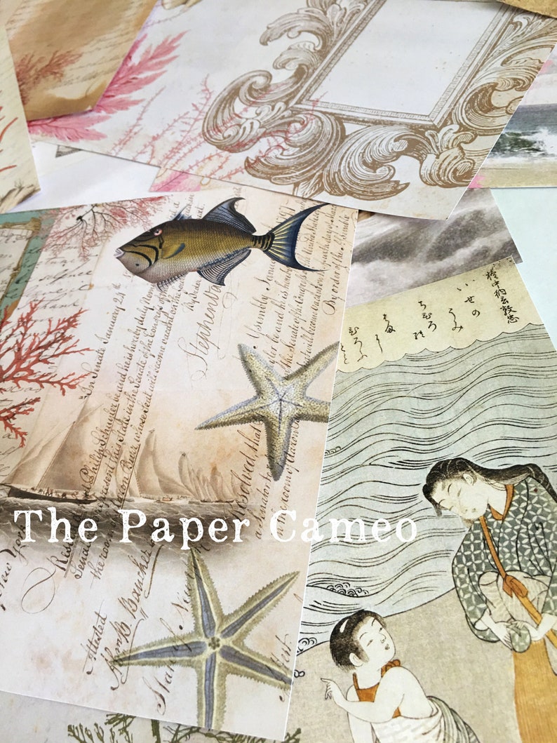 BY THE SEA, Sea Theme Journal Printable, Instant Download, Sea Side ...