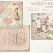 VALENTINE Journal Printable, Valentine Ephemera Digital, Valentine ...