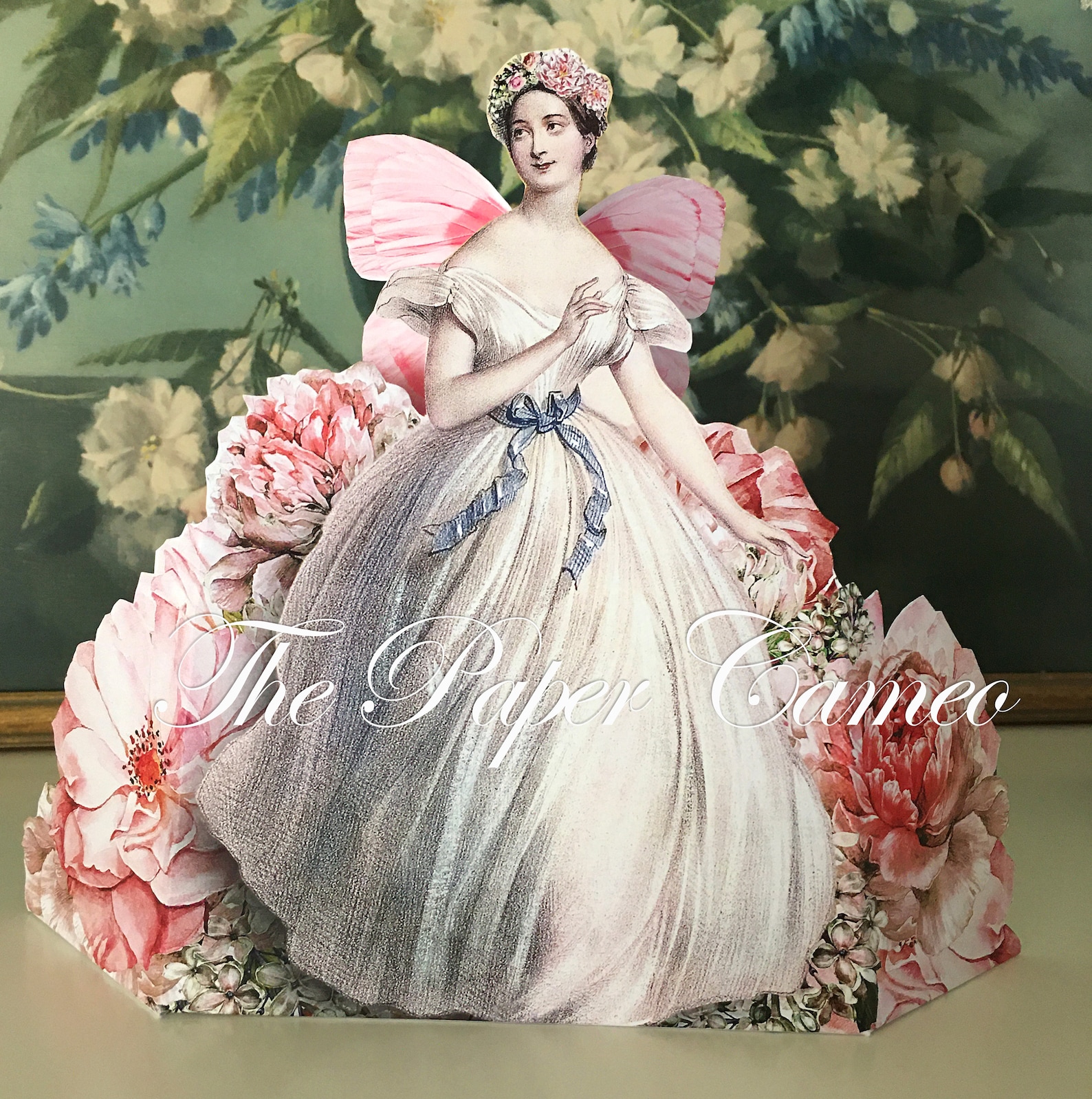 PAPER ANGEL Digital Printable Paper Christmas Decoration - Etsy