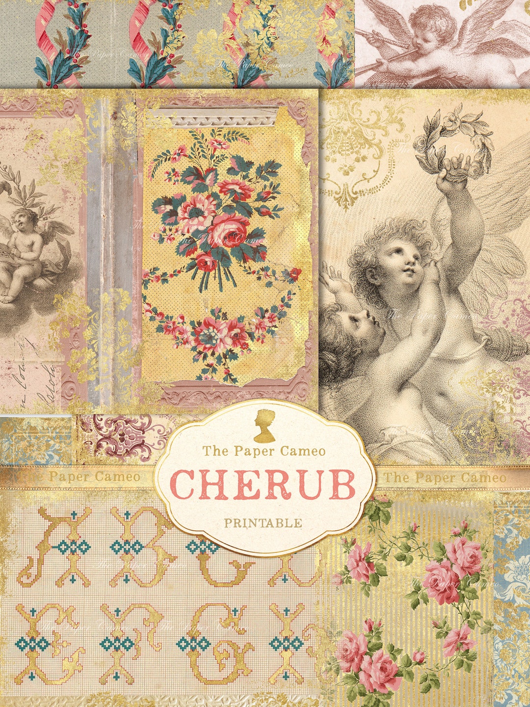 CHERUB Christmas Journal Printable, Cherub Digital, Christmas Journal ...