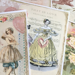 VALENTINE Journal Printable, Valentine Ephemera Digital, Valentine ...