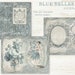 BLUE BELLES Journal Printable, Blue Digital Junk Journal, Romantic Teal ...