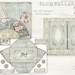 BLUE BELLES 2 Ephemera Printable, Blue Themed Digital Ephemera, Shabby ...