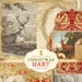 CHRISTMAS HART Journal, Reindeer Christmas Printable Ephemera ...