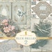 BLUE BELLES 2 Ephemera Printable, Blue Themed Digital Ephemera, Shabby ...