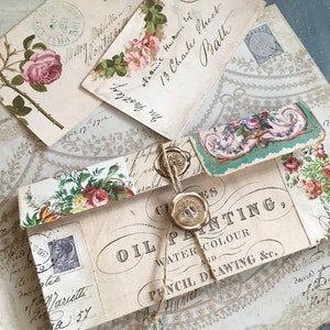 ISABELLE 2 Ephemera, Vintage French Style Ephemera Printable, Shabby ...