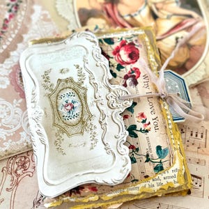 LOVE NOTES Journal Printable, Valentine Themed Junk Journal, Valentine ...