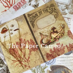 BY THE SEA, Sea Theme Journal Printable, Instant Download, Sea Side ...