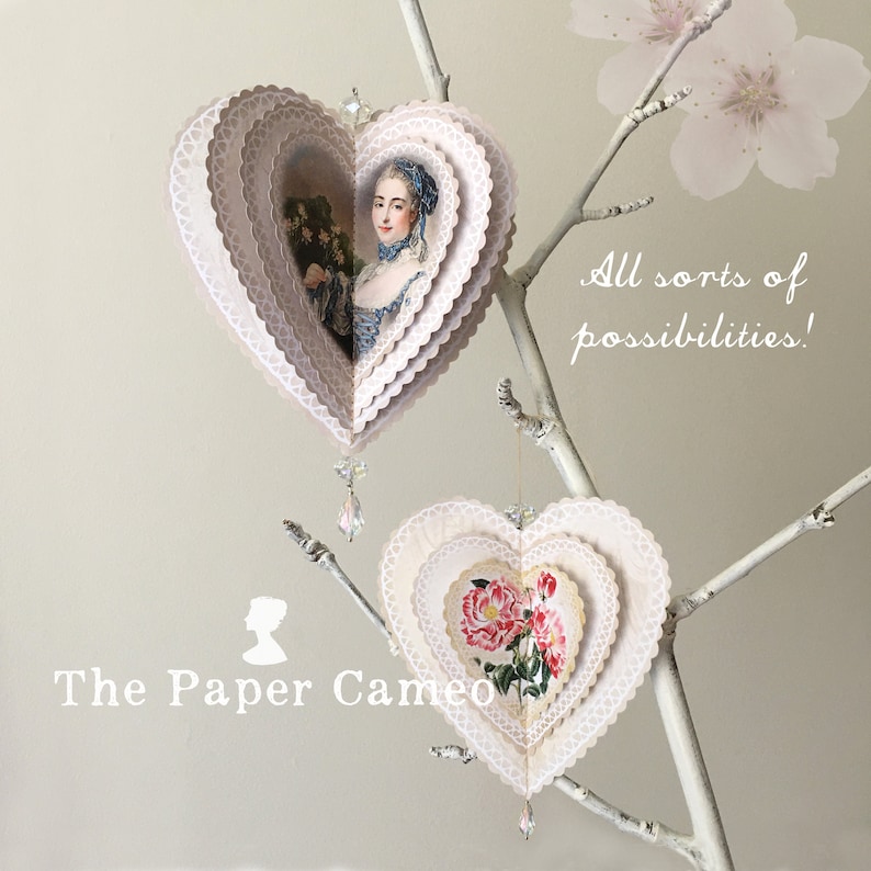 LOVE HEARTS, Vintage Love Hearts Printable, Valentines Pop Up ...