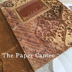 CLASSIC Journal Printable Digital, Classic Collage Paper, Travel ...