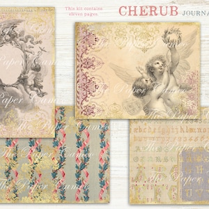 CHERUB Christmas Journal Printable, Cherub Digital, Christmas Journal ...