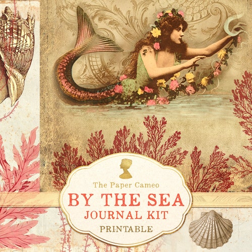 BY THE SEA Sea Theme Journal Printable Instant Download Sea - Etsy