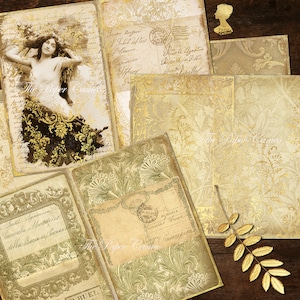 Autumn Gold Journal, Autumn Themed Journal Printable, Fall Journal ...