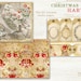 CHRISTMAS HART Journal, Reindeer Christmas Printable Ephemera ...