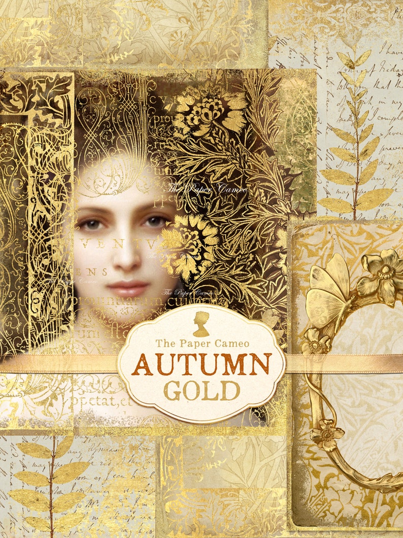 Autumn Gold Journal Autumn Themed Journal Printable Fall - Etsy