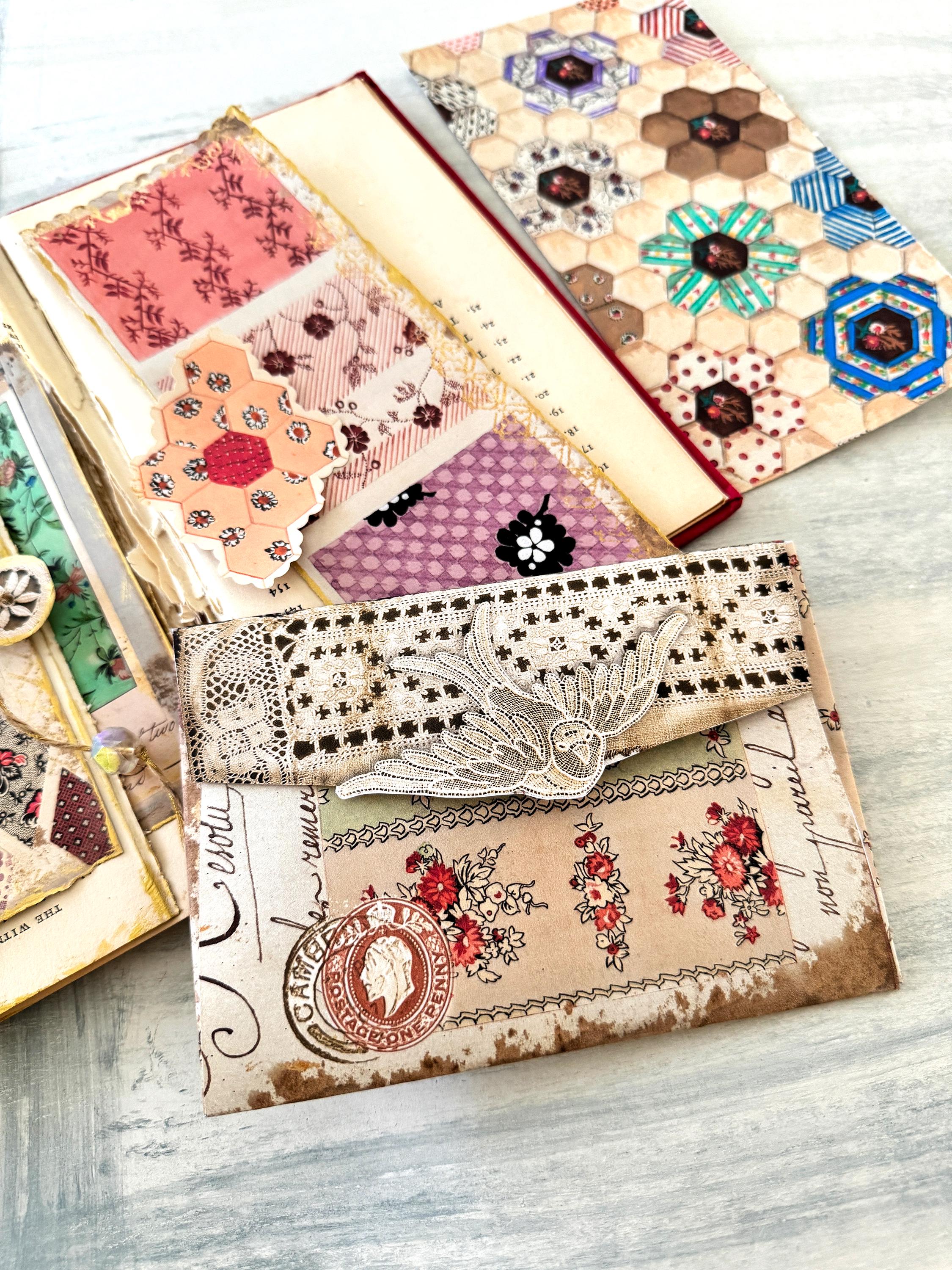 PATCHWORK PAPERS Digital Download, Patchwork Printables, Fabric ...