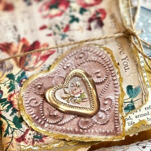 LOVE NOTES Journal Printable, Valentine Themed Junk Journal, Valentine ...