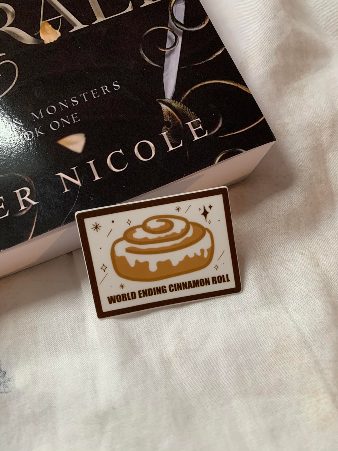 The Cinnamon Roll Sticker - Etsy