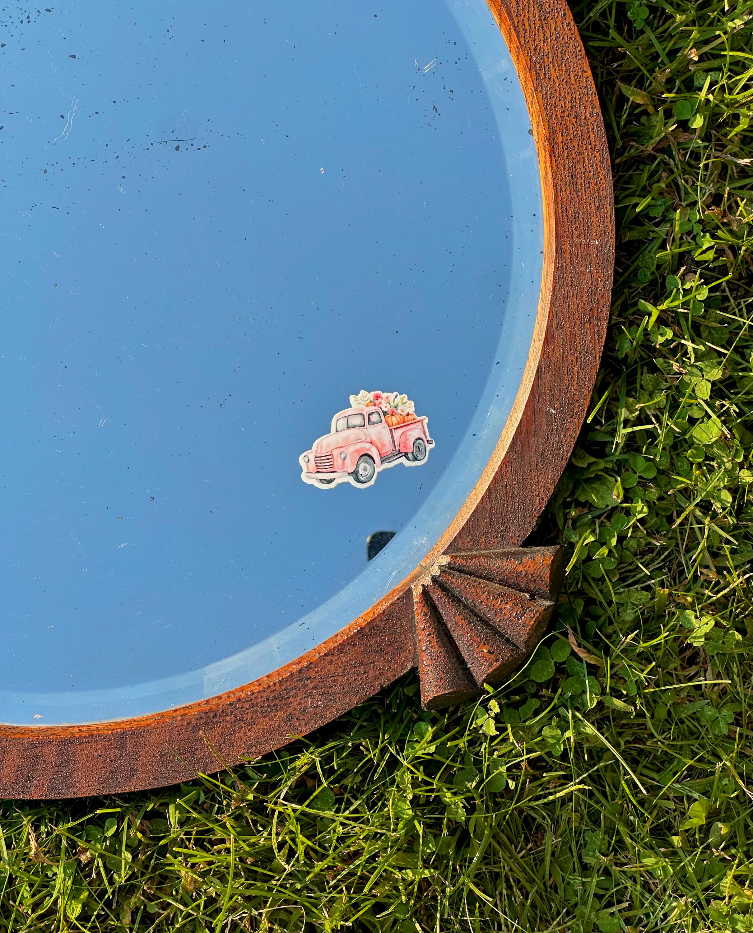 Vintage Truck Vinyl Sticker - Etsy