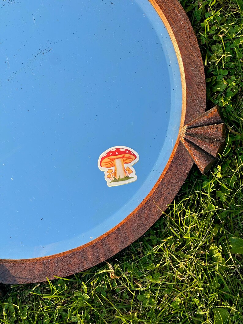 Mushroom Vinyl Sticker - Etsy