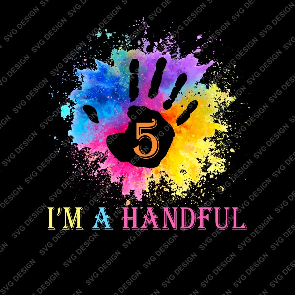 I'm a Handful Svg - Etsy