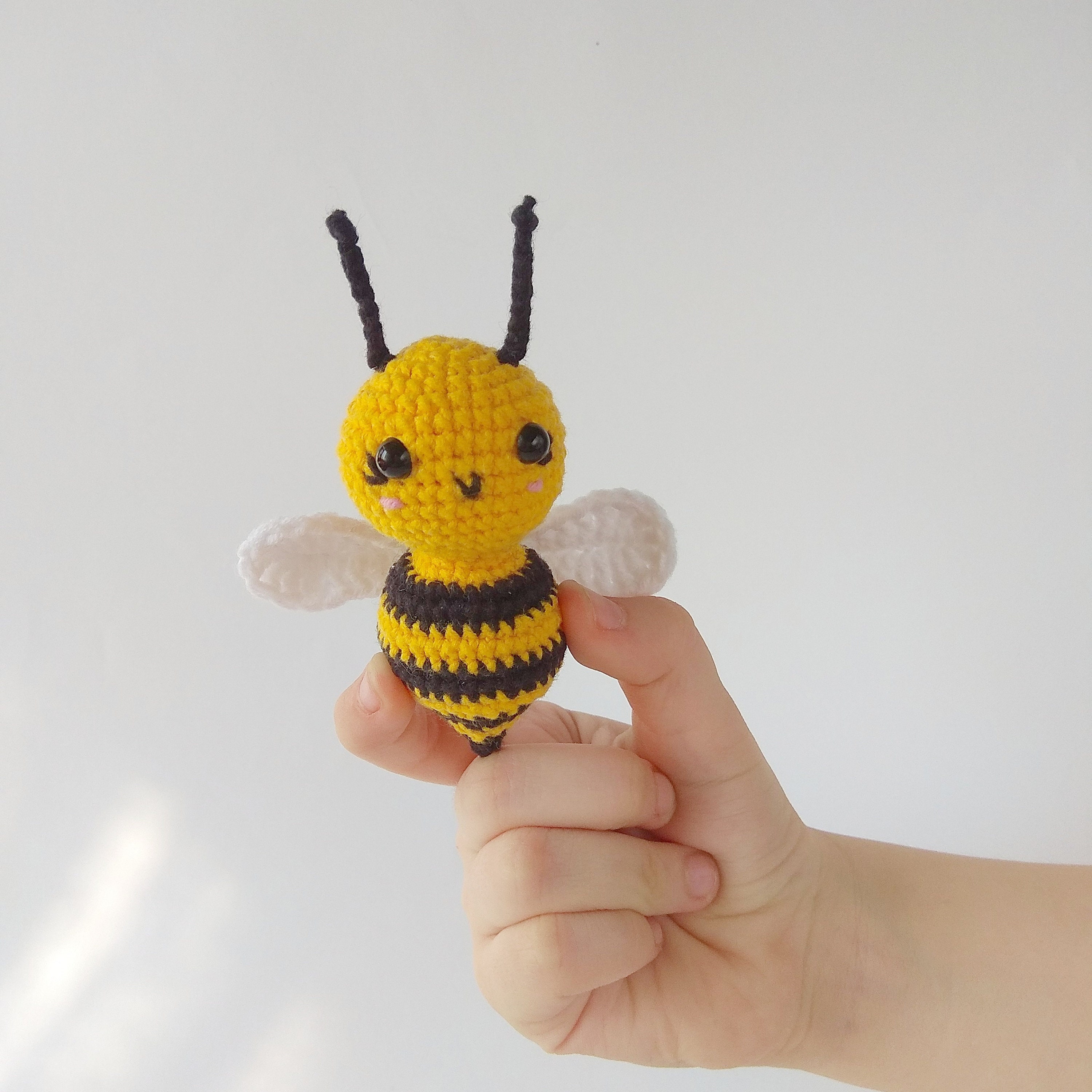 Cute Crochet Bee Pattern Amigurumi Bee Tutorial Crochet - Etsy