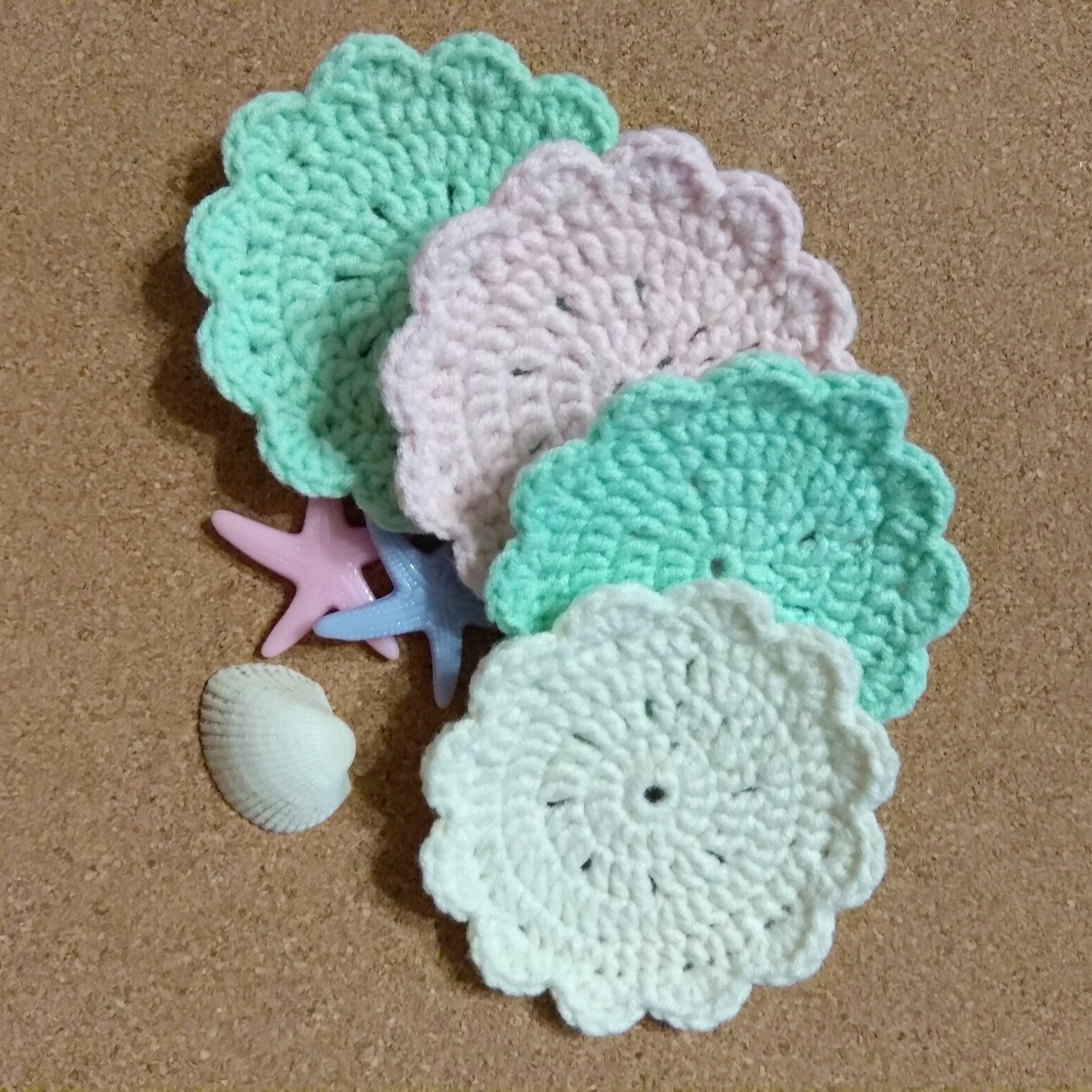 Flower Reusable Crochet Facial Rounds Pattern Simple Cotton - Etsy