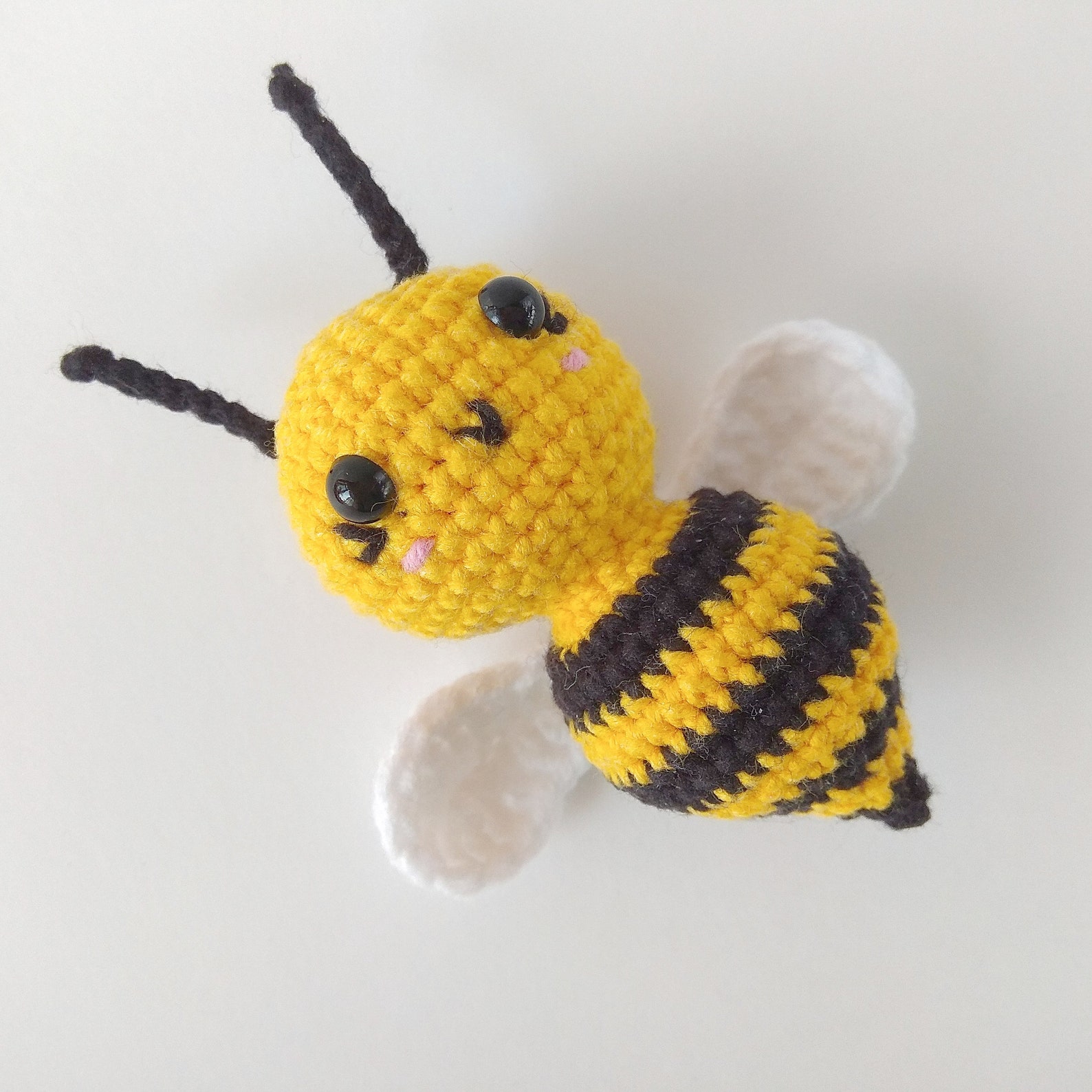 Cute Crochet Bee Pattern Amigurumi Bee Tutorial Crochet - Etsy