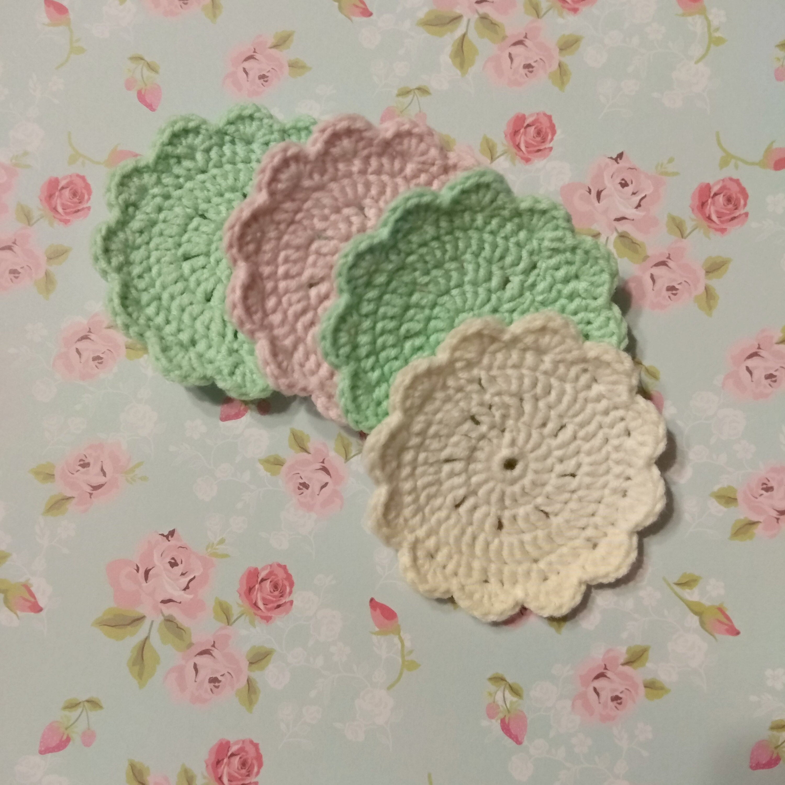 Flower Reusable Crochet Facial Rounds Pattern Simple Cotton - Etsy