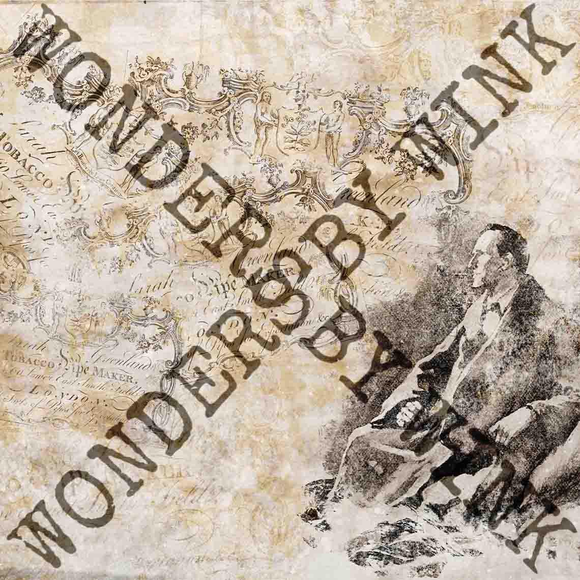 Sherlock Holmes Journal Kit 16 Pages - Digital Junk Journal Printable ...