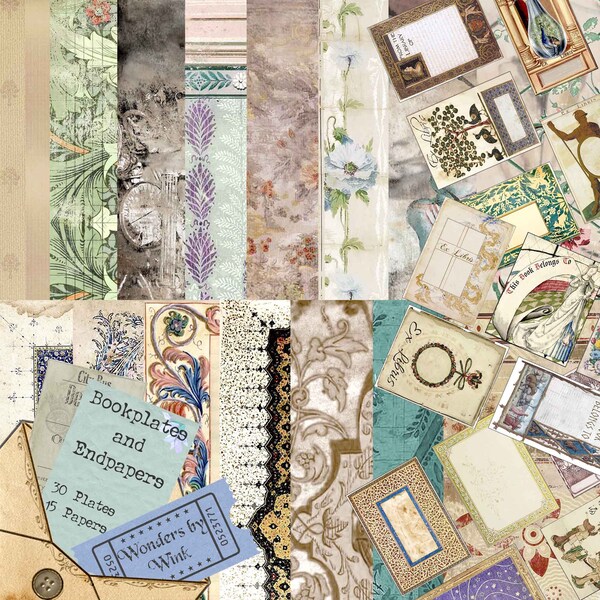 Endpapers - Etsy