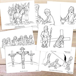 Easter Coloring | Holy Week | Kids Coloring | Bible Printable ...