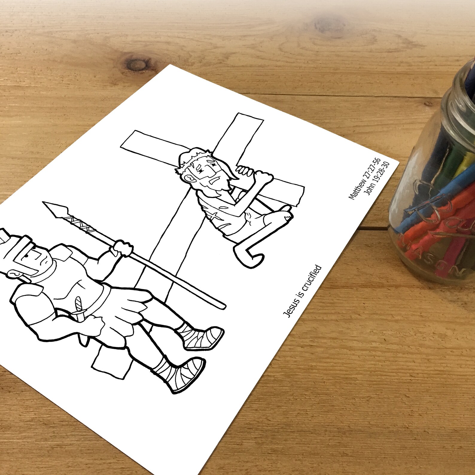 Easter Coloring | Holy Week | Kids Coloring | Bible Printable ...