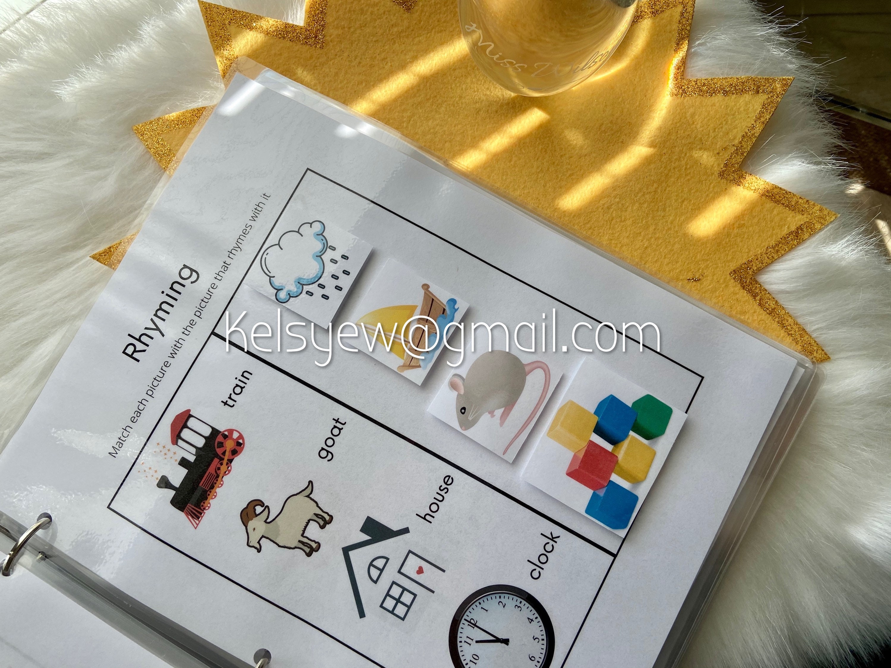 Pre-k B is for Binder PDF Download - Etsy