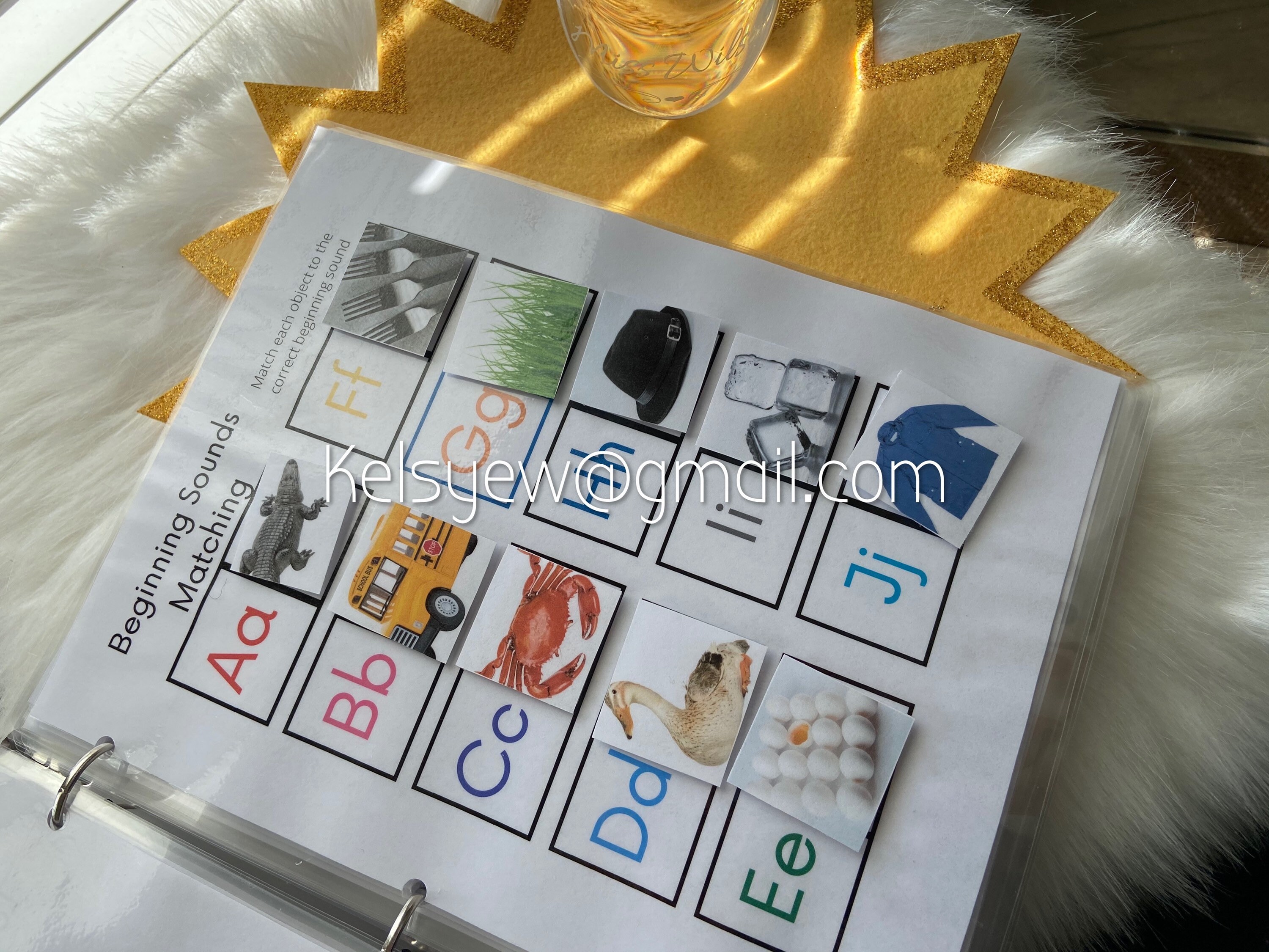 Pre-k B is for Binder PDF Download - Etsy