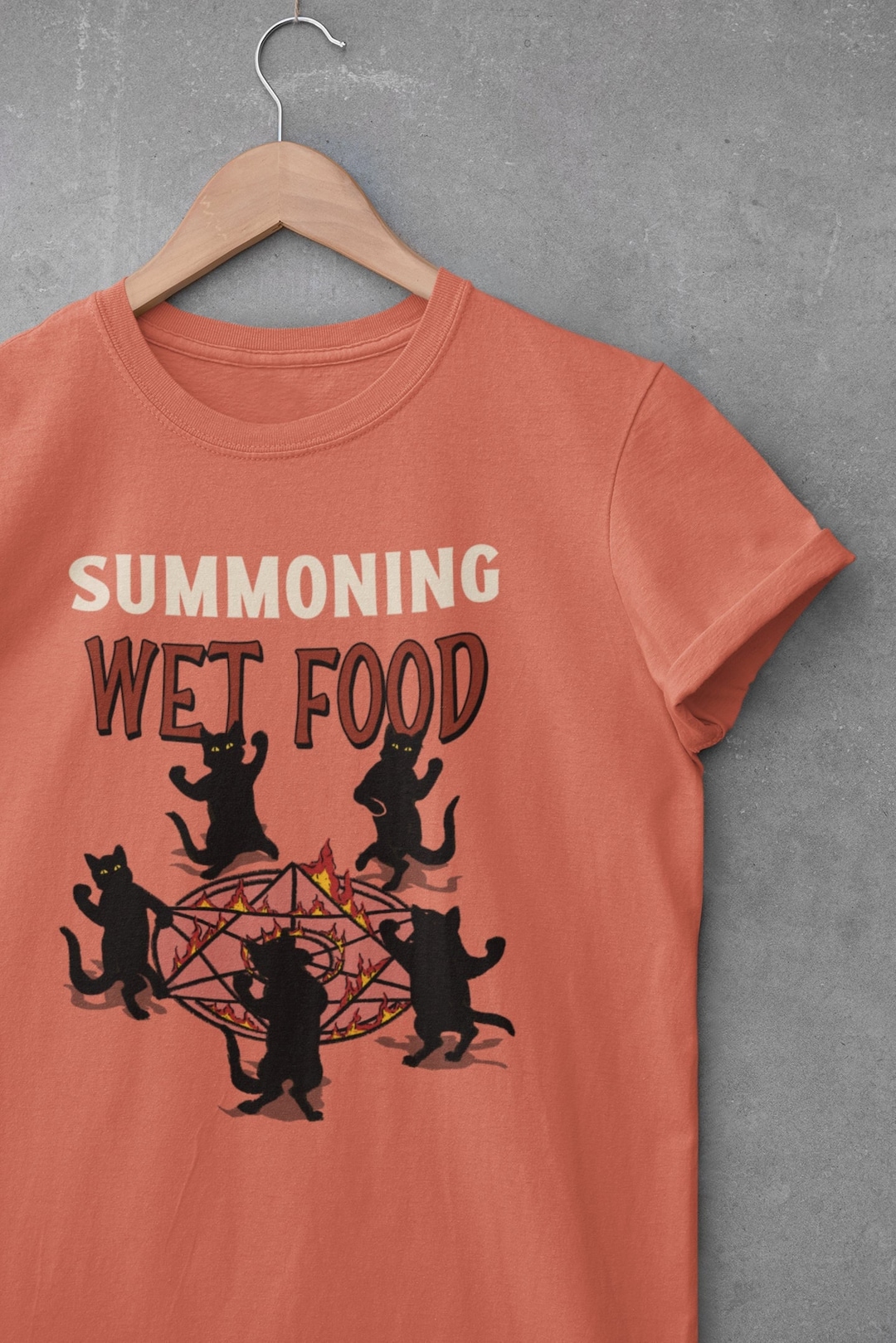 Summoning Wet Food, Cat Shirt, Tarot Shirt, Dark Academia Shirt, Cat ...
