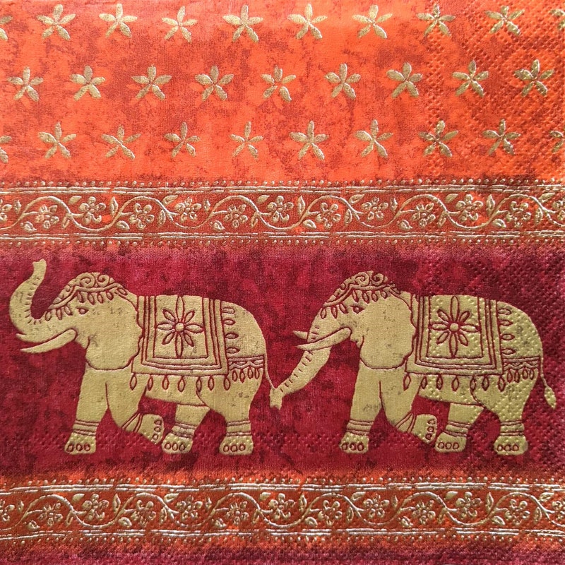 Elephant Napkins - Etsy