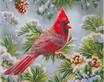 Paper Cardinal Napkins - Etsy