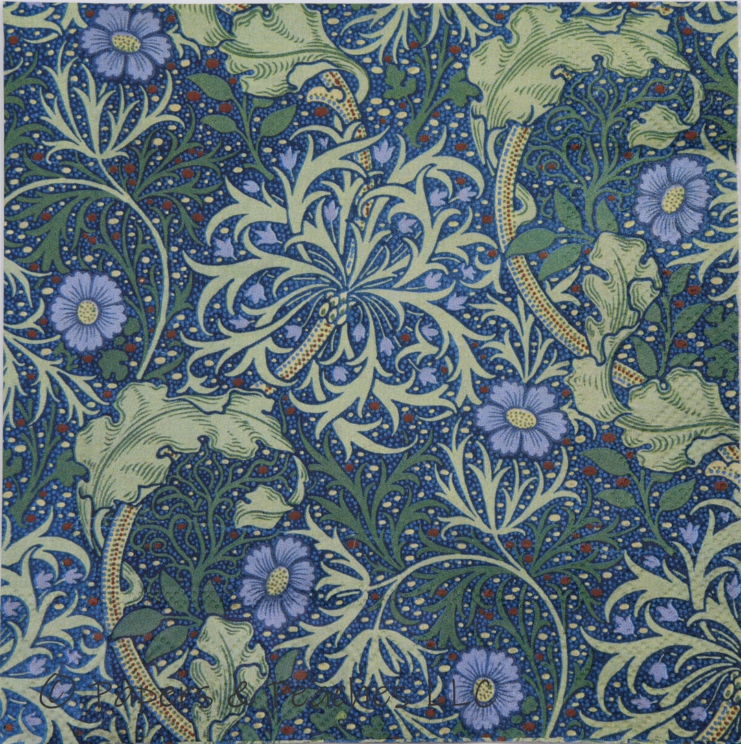 20 Pack Decorative Paper Napkins | Seaweed Wallpaper | Decoupage ...