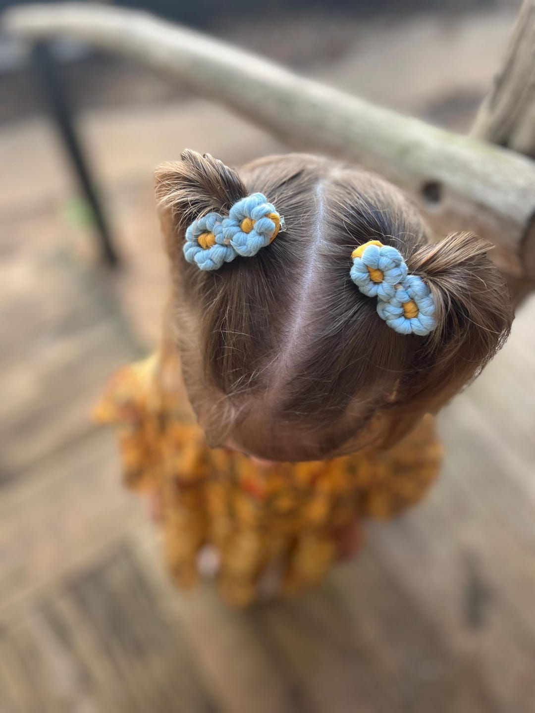 Flower Hair Bow - Etsy