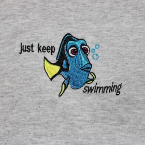 Disney Dory Finding Nemo Embroidered Shirt, Sweatshirt or Hoodie Just ...