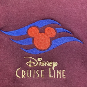 Disney Cruise Line (DCL) Embroidered Shirt, Sweatshirt, Hoodie or 1/4 ...