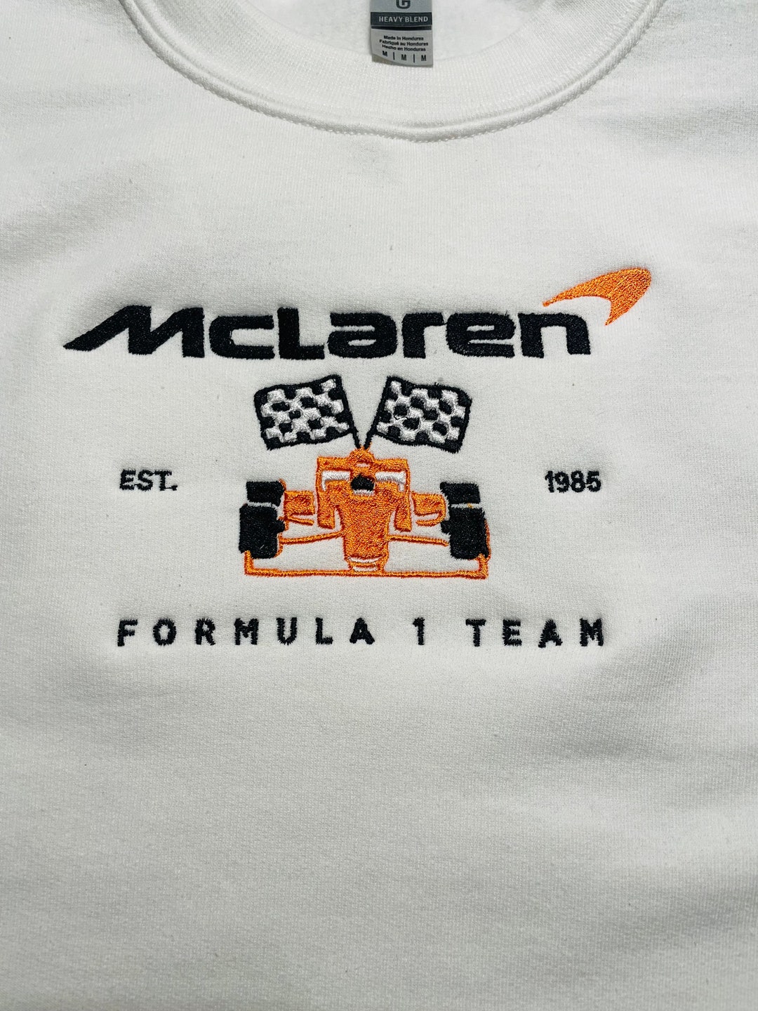 Mclaren Formula 1 (formula ONE ) Embroidered Racing Merch (shirt ...