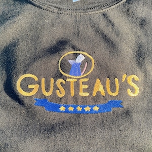 Ratatouille Embroidered T-shirt - Etsy