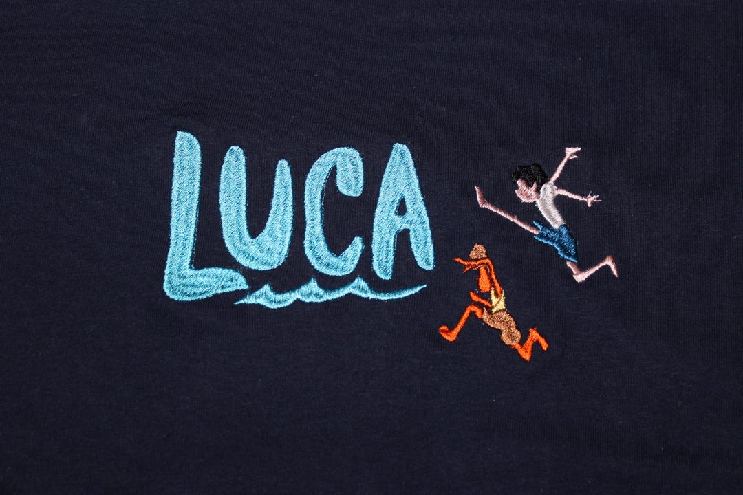 Disney Luca Embroidered Shirt, Sweatshirt or Hoodie - Etsy